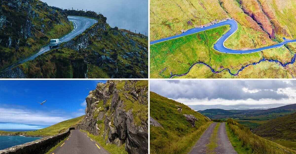 13 of the craziest roads you'll encounter when driving around Ireland