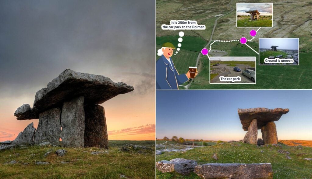 Visiting Poulnabrone Dolmen: Map, The Walk + History