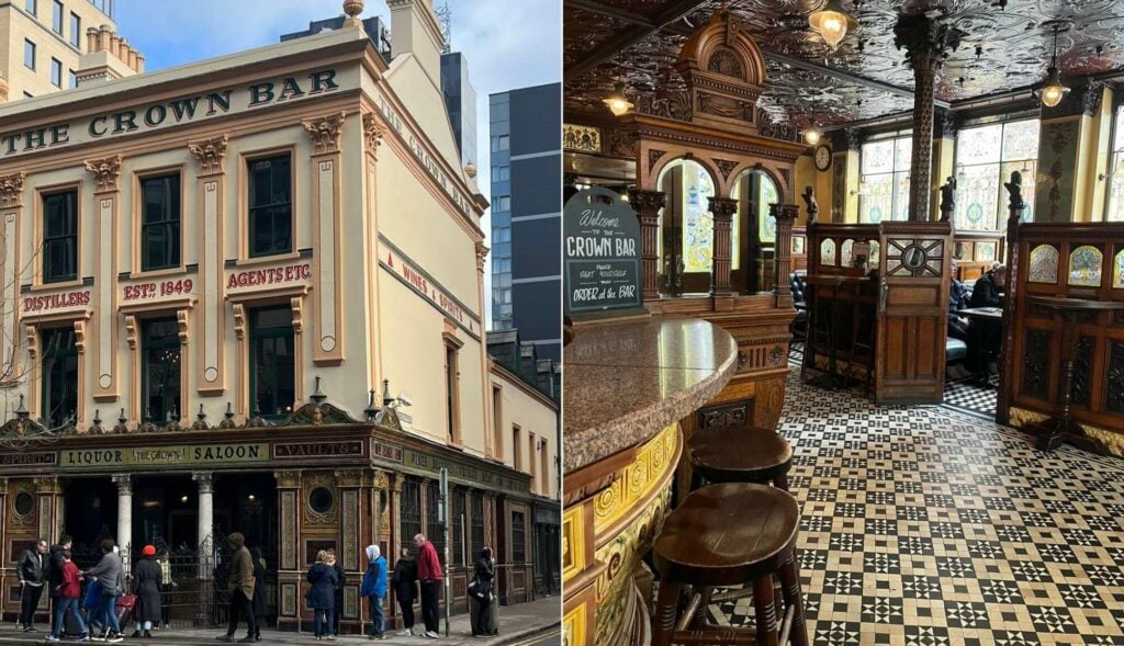 The Crown Bar Belfast: History, Photos + Legends