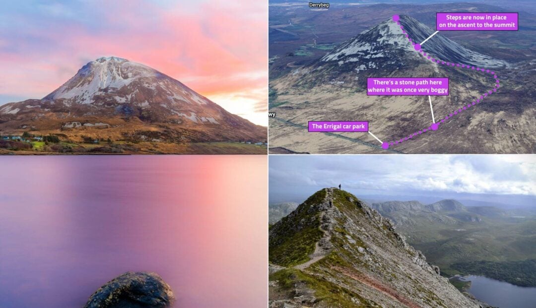 Climbing Mount Errigal: Parking + Trail Map for 2026