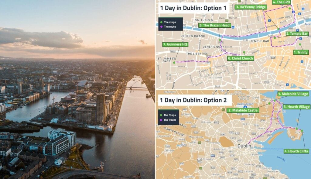 One Day in Dublin Itinerary (Locals Guide + Map)
