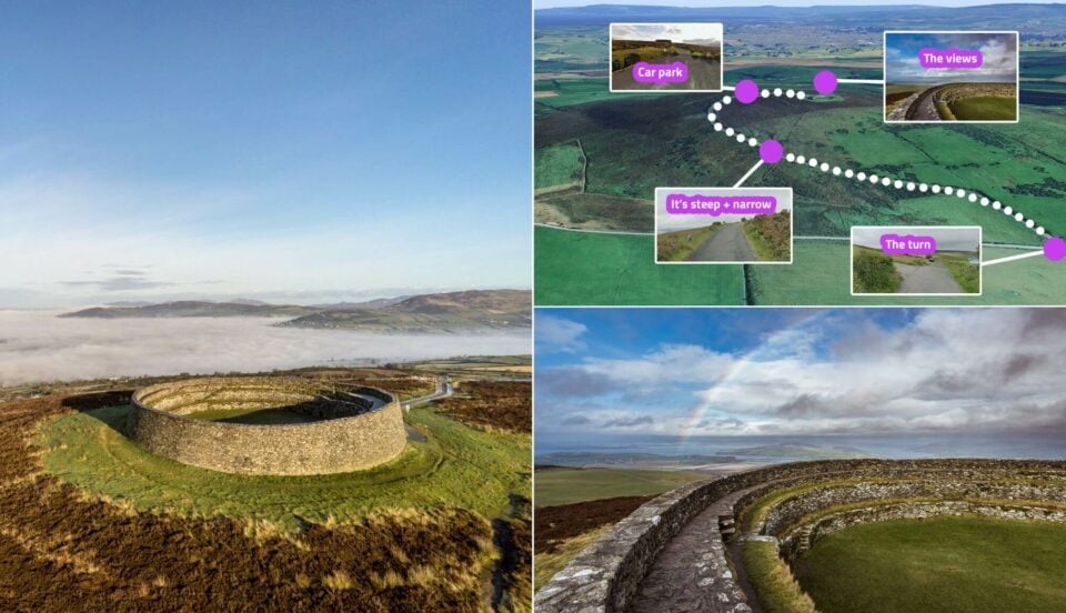 Grianan of Aileach: Map, History + The Walk