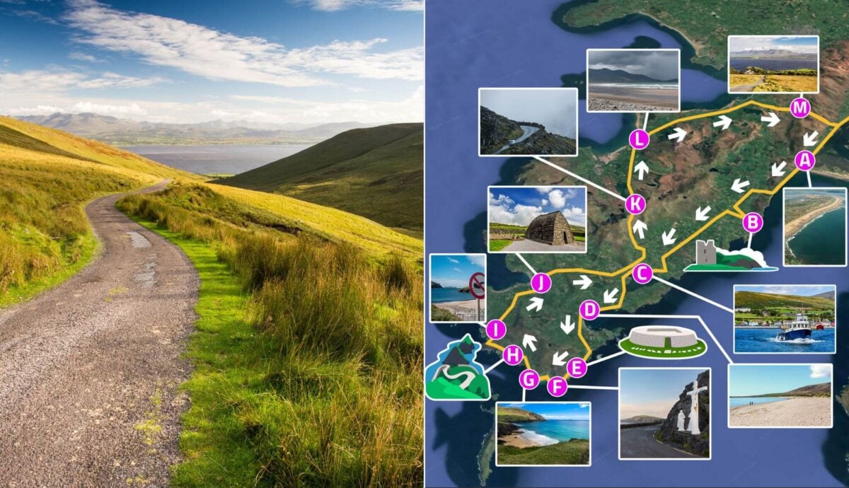 Dingle Peninsula Drive Itinerary: Map + Stops