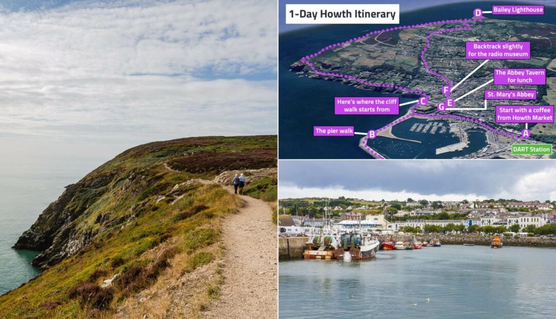 14 Things to do in Howth (With 1-Day Itineray Map)