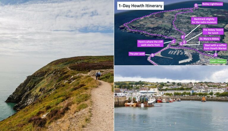 14 Things to do in Howth (With 1-Day Itineray Map)
