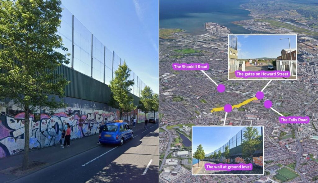 Belfast Peace Walls: History, Map + How to See Them