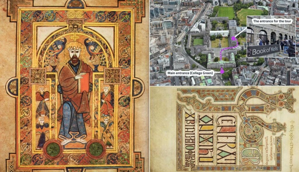 The Book of Kells Tour and Trinity College Visitors Guide