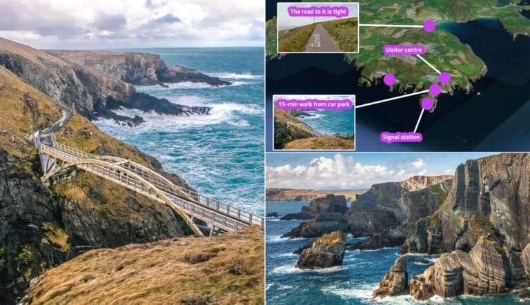 Mizen Head: The Walk, Map + Visitor Guide