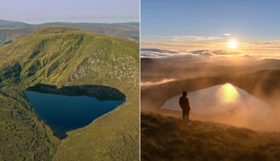 Lough Ouler: Hiking to Ireland's Heart Shaped Lake (Map)