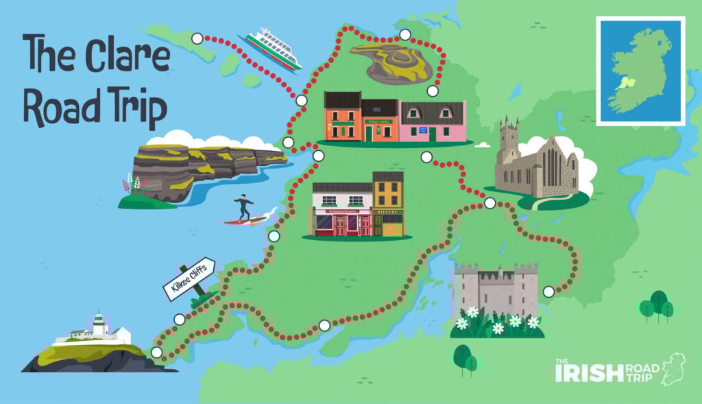 The Clare Road Trip: A 2 + 3 Day Itinerary