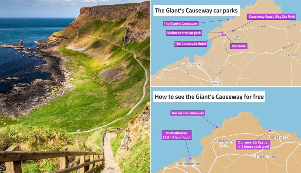 Great Causeway Map
