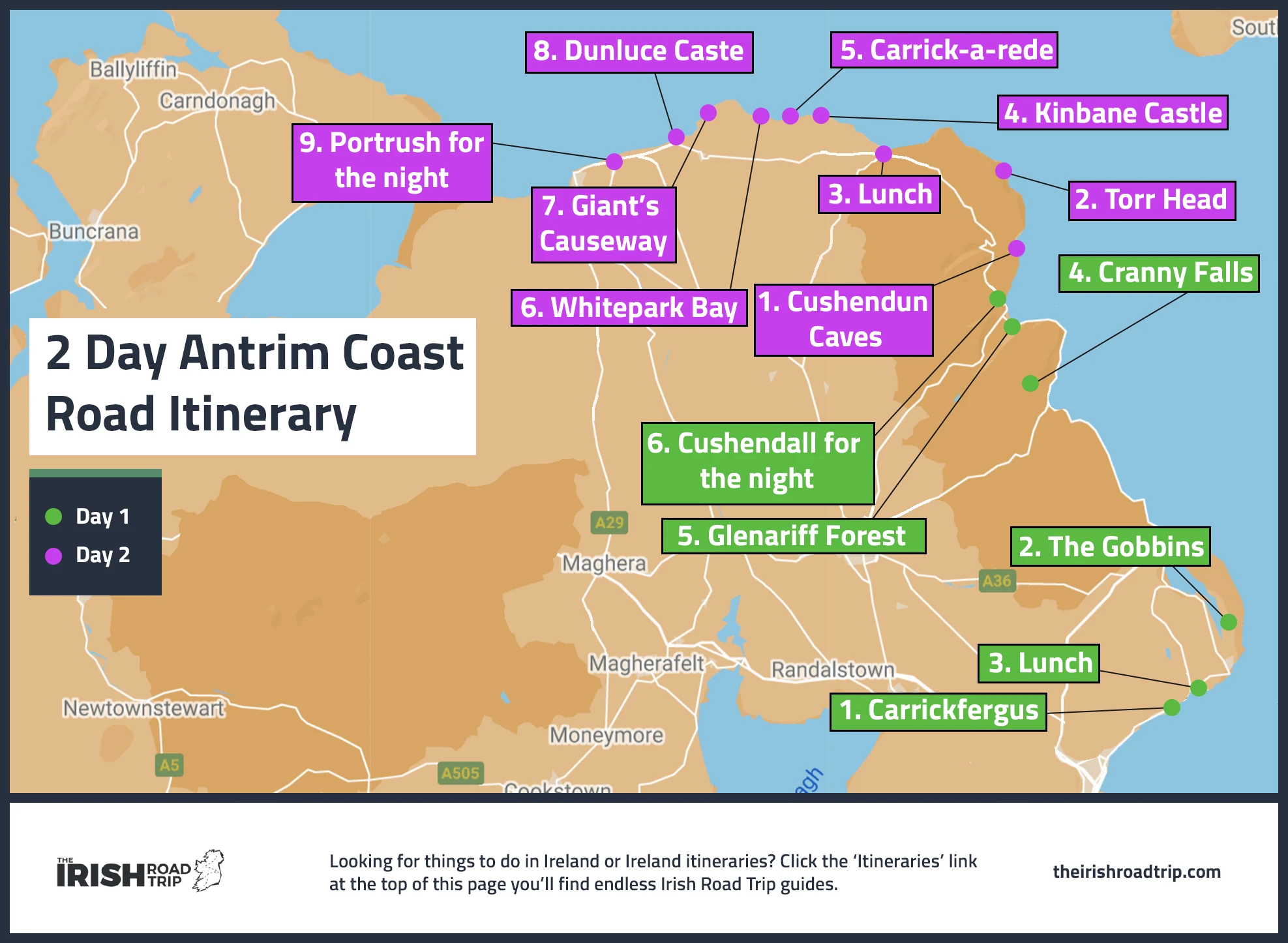 Causeway Coastal Route: Stops, Map + Itinerary (2024)