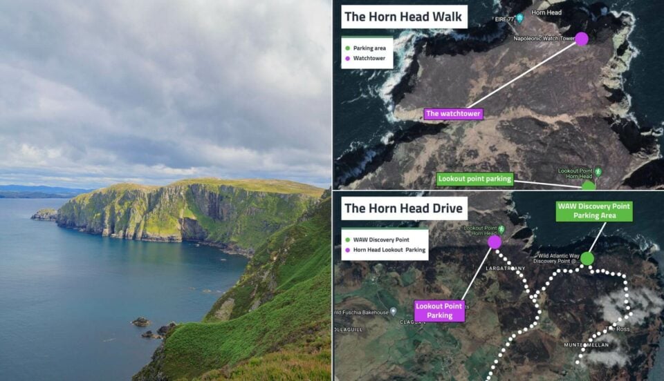 Horn Head Walk And Drive Guide (With Map)