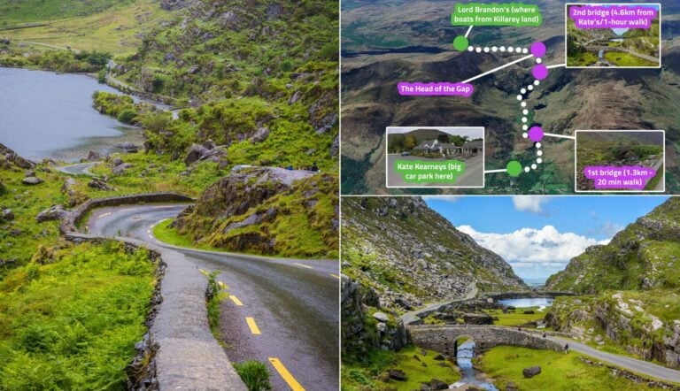 The Gap of Dunloe Walk, Drive + Jaunty Guide