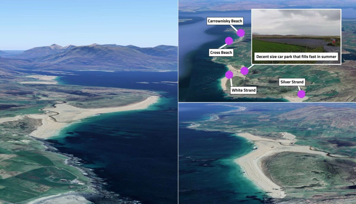 White Strand Louisburgh: Swimming + Visitor Info