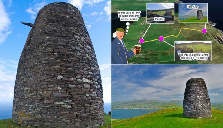 Eask Tower Dingle: Hike, History + Map