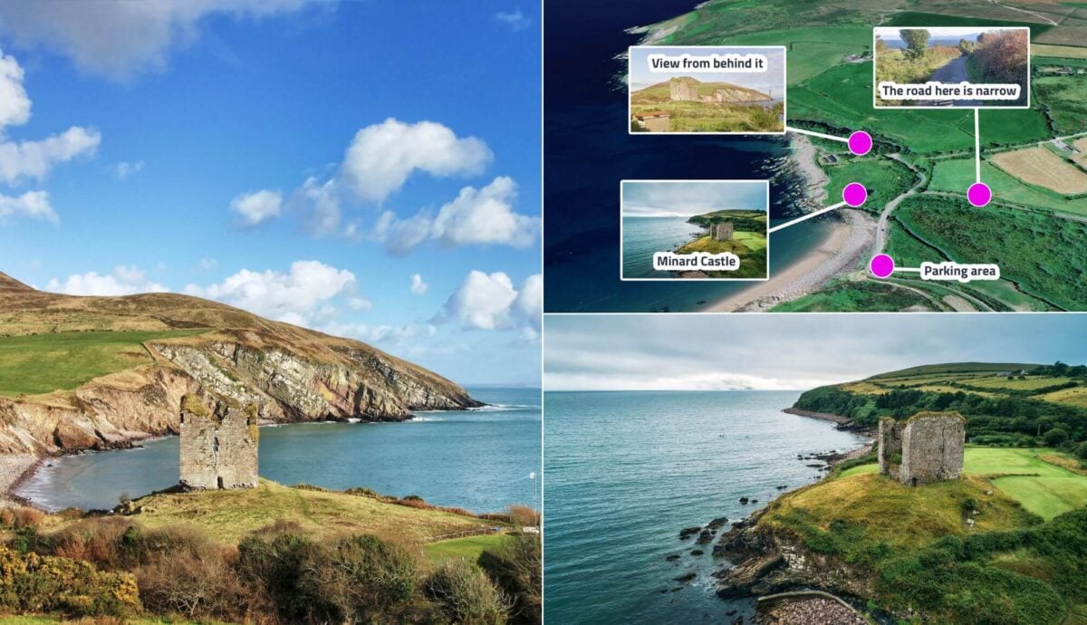 Minard Castle Dingle: History, Map + Beach