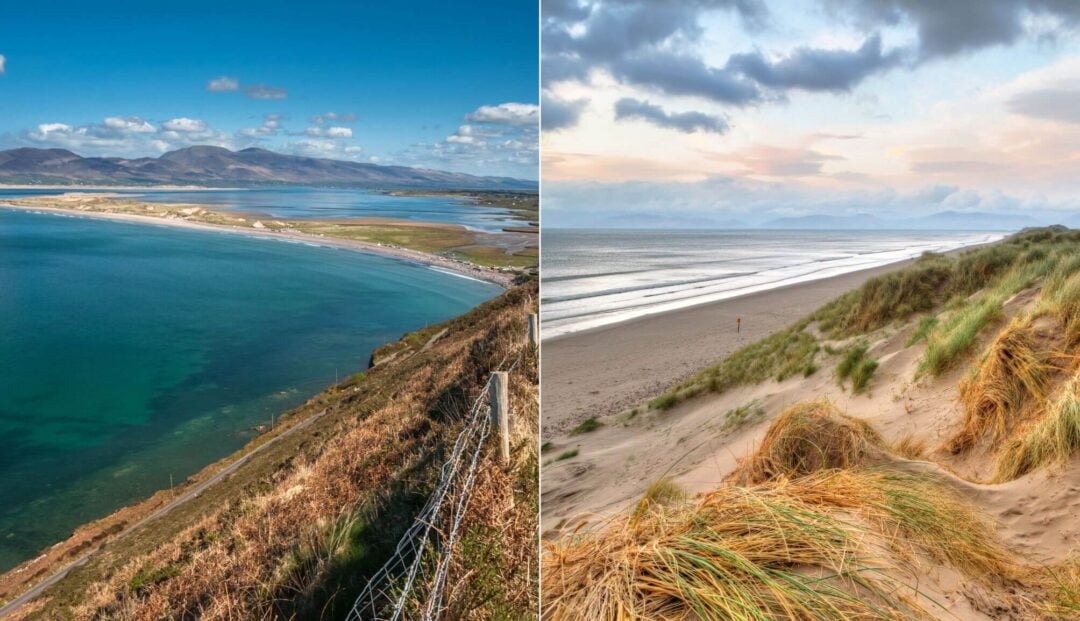 Rossbeigh Beach: Swimming, The Hill Walk + Map